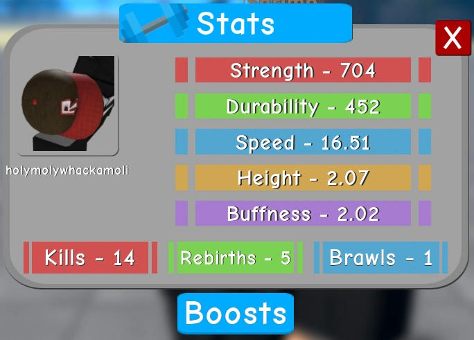 Category:Stats | ROBLOX Weight Lifting Simulator 3 Wiki | Fandom