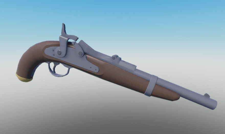 Springfield Trapdoor Pistol | Westbound roblox Wiki | Fandom