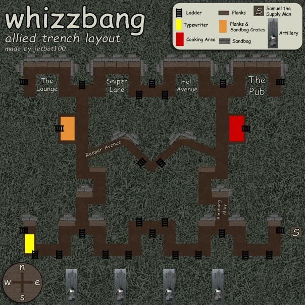 Trench Layout | Roblox Whizzbang Wiki | Fandom