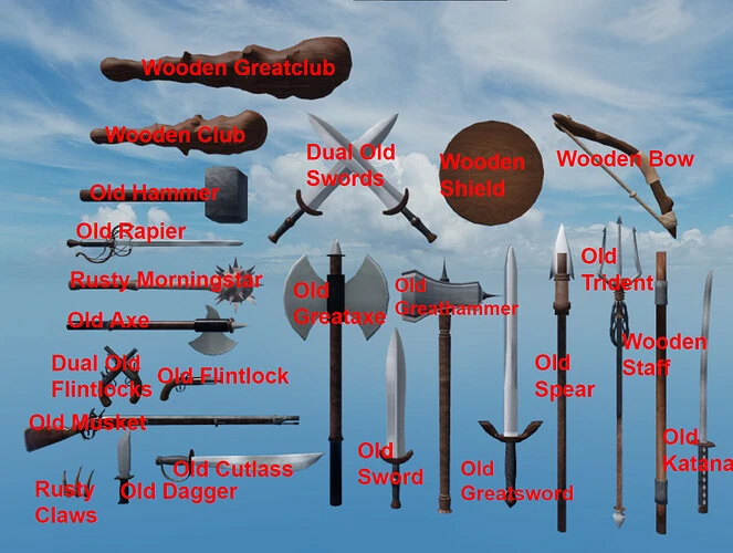 List of all current weapon skills - Game Discussion - Arcane Odyssey