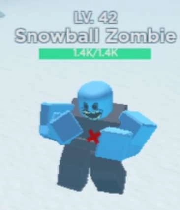 Snowball Zombie | ROBLOX Zombie Strike Wiki | Fandom