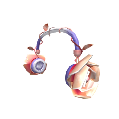 Rose Gold Rose Headphones | Roblox Wiki | Fandom
