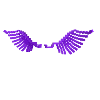 Purple 8-Bit Wings | Roblox Wiki | Fandom