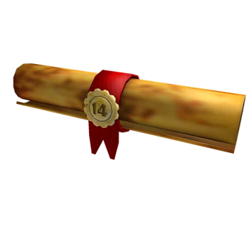 BLOXcon 2014 Golden Scroll | Roblox Wiki | Fandom