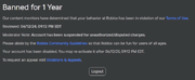 Ban | Wiki Roblox | Fandom