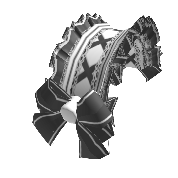 Lovely Black n White Lace Bonnet | Roblox Wiki | Fandom
