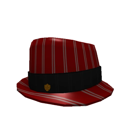 Striped Red Fedora | Roblox Wiki | Fandom