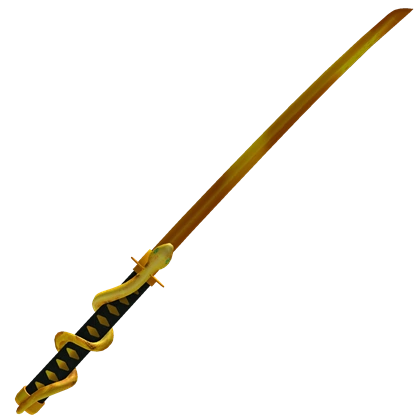 Katana of the Golden Snake | Roblox Wiki | Fandom