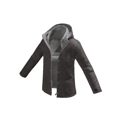 Hooded Jacket - Gray | Roblox Wiki | Fandom