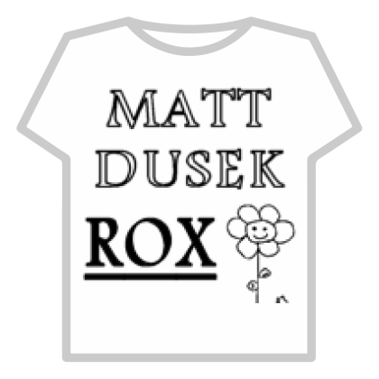 Matt Dusek Rox | Roblox Wiki | Fandom