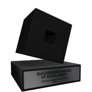 Builderman Award of Excellence | Roblox Wiki | Fandom