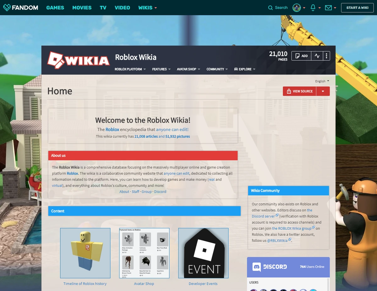 User blog:D2dk/The new interface of Roblox Wikia is awesome! | Roblox Wiki | Fandom