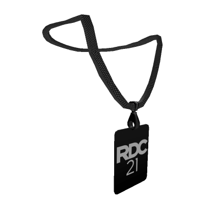 RDC 2021 Lanyard Badge | Roblox Wiki | Fandom