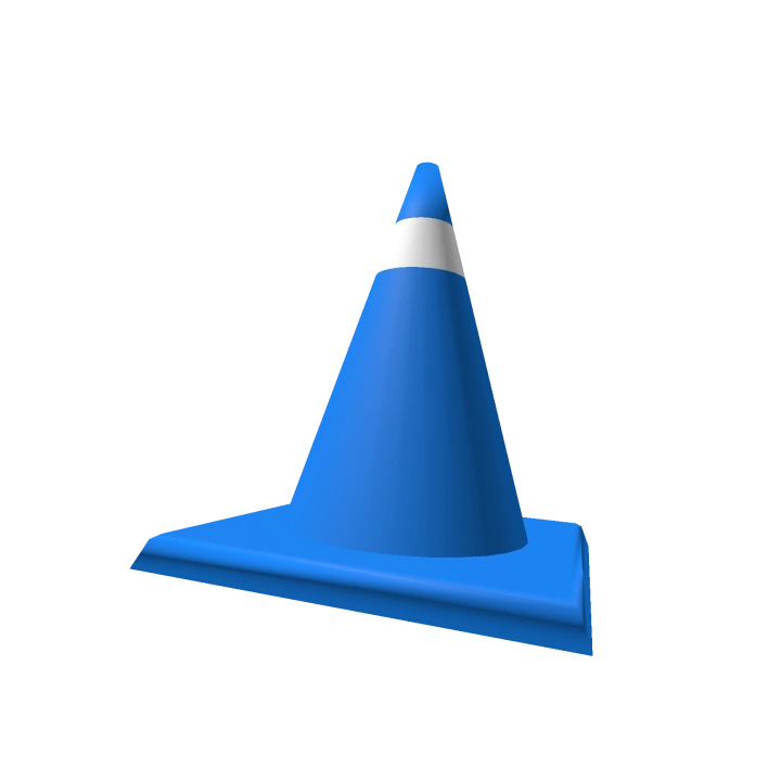 Blue Traffic Cone | Roblox Wiki | Fandom