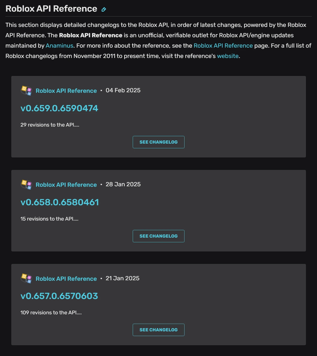 Roblox News -- API Reference Addition | Roblox Wiki | Fandom