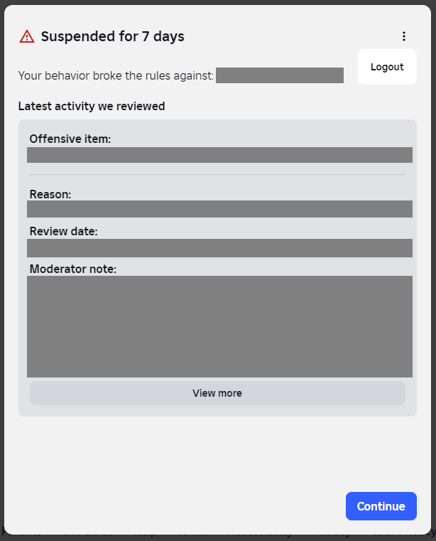 Account moderation/Gallery | Roblox Wiki | Fandom