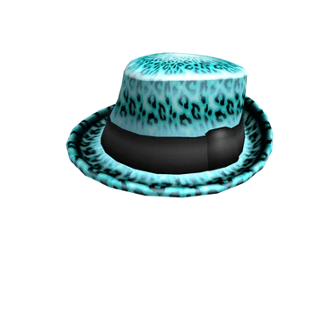 Cyan Leopard Fedora | Roblox Wiki | Fandom