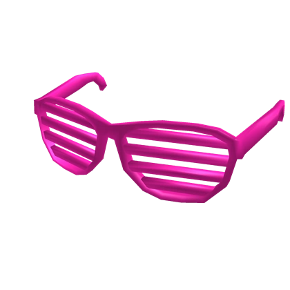 Neon Pink Shutter Shades | Roblox Wiki | Fandom