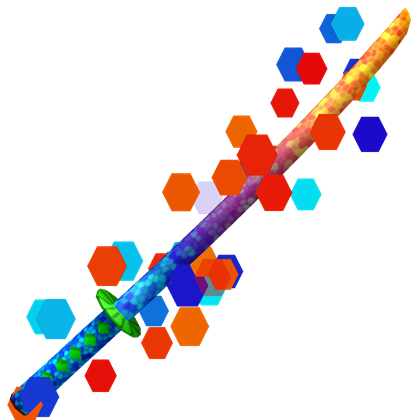 Rainbow Omega Katana | Roblox Wiki | Fandom