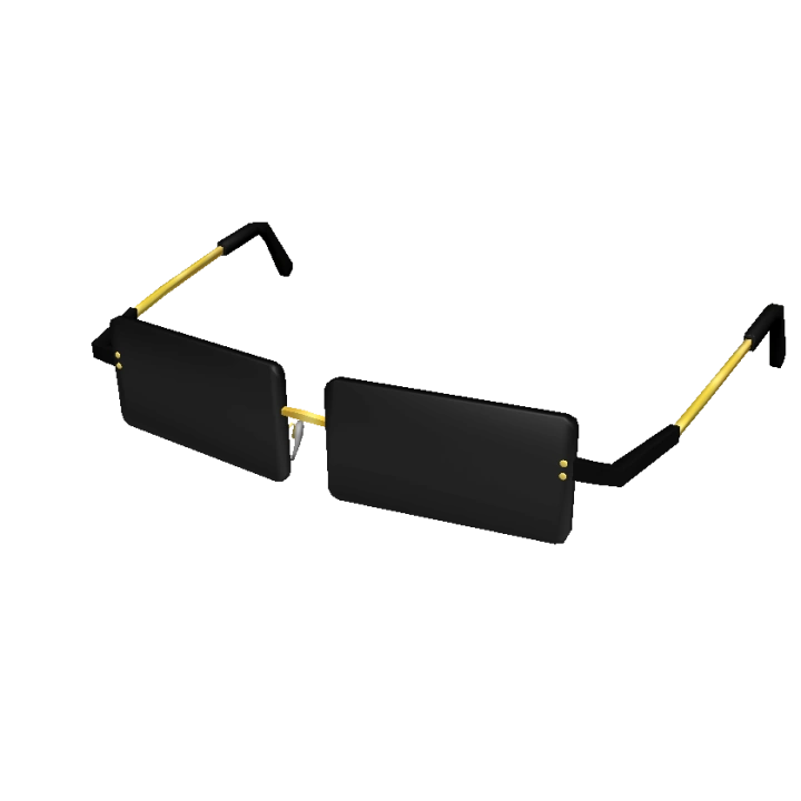 Gold Rectangle Shades | Roblox Wiki | Fandom