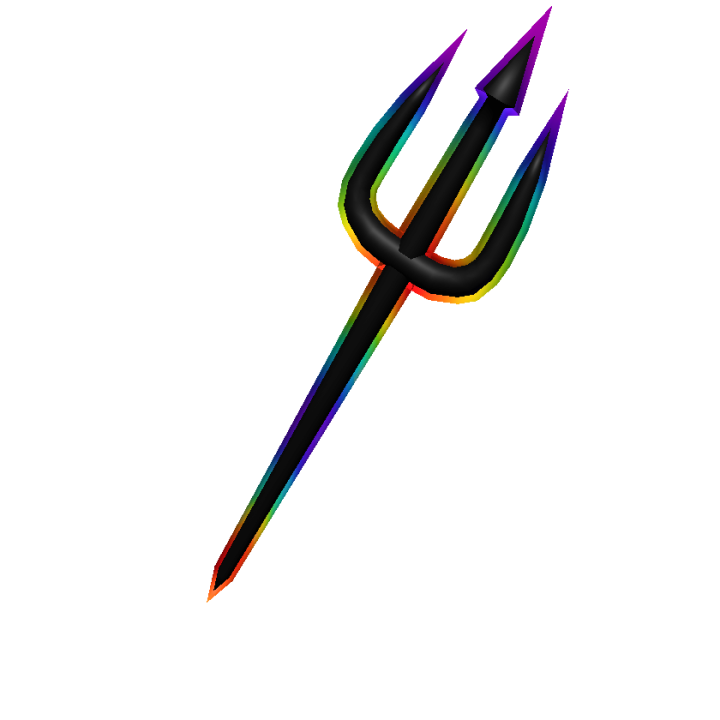 Rainbow Demon Trident | Roblox Wiki | Fandom