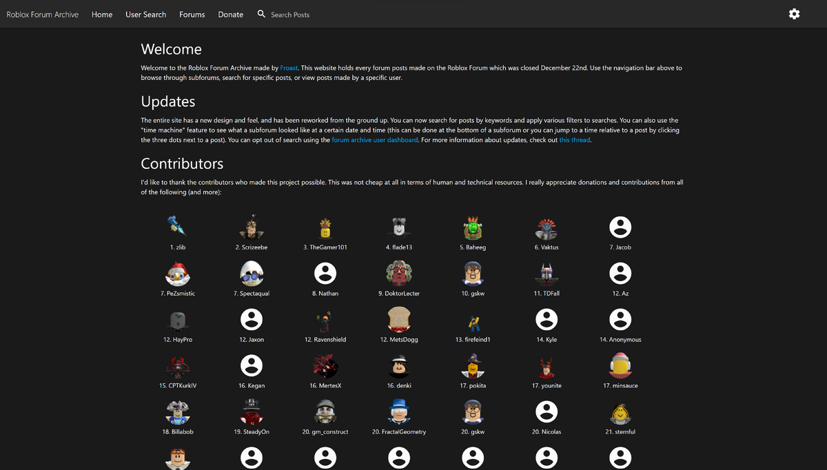 Roblox Forum Archive | Roblox Wiki | Fandom