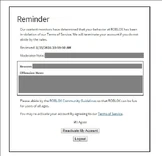 Account moderation/Gallery | Roblox Wiki | Fandom