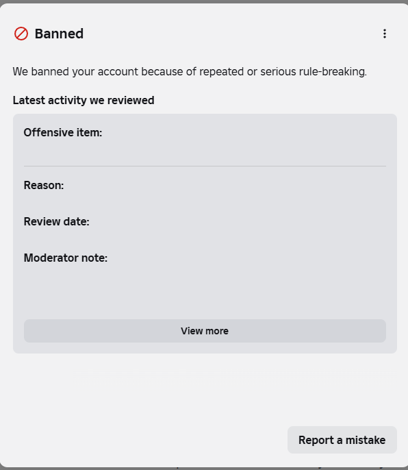 Account moderation/Gallery | Roblox Wiki | Fandom