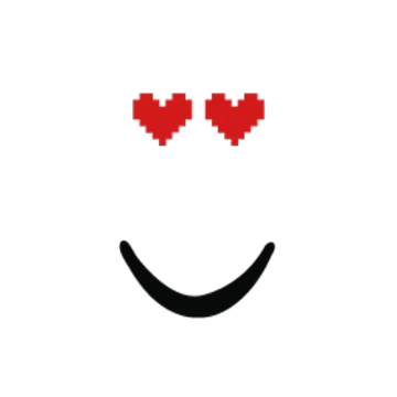 8 bit heart face