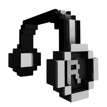 Black 8-Bit Headphones | Roblox Wiki | Fandom