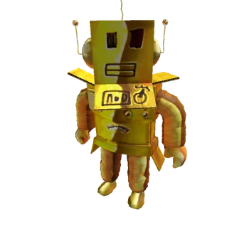 Golden Mr. Robot | Roblox Wiki | Fandom