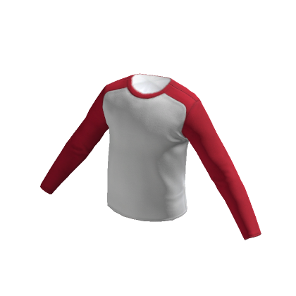 Baseball Long Sleeve - Red | Roblox Wiki | Fandom