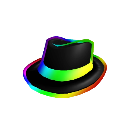Cartoony Rainbow Fedora | Roblox Wiki | Fandom