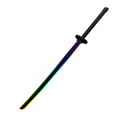 Cartoony Rainbow Katana | Roblox Wiki | Fandom