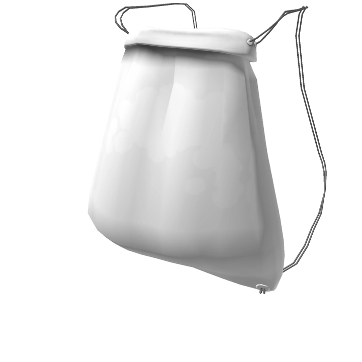 White Drawstring Bag | Roblox Wiki | Fandom