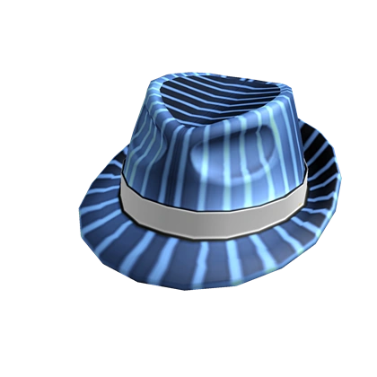 Azure Pinstripe Fedora | Roblox Wiki | Fandom