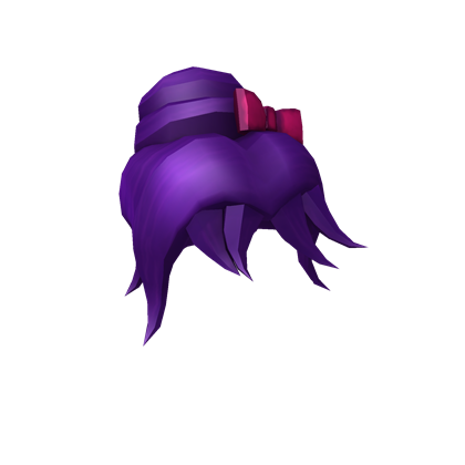 Purple Updo with Bow | Roblox Wiki | Fandom