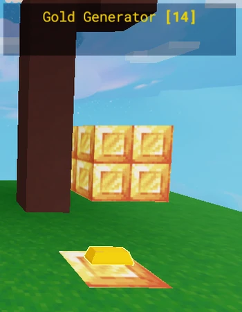 Gold Generator | BedWars Wiki | Fandom
