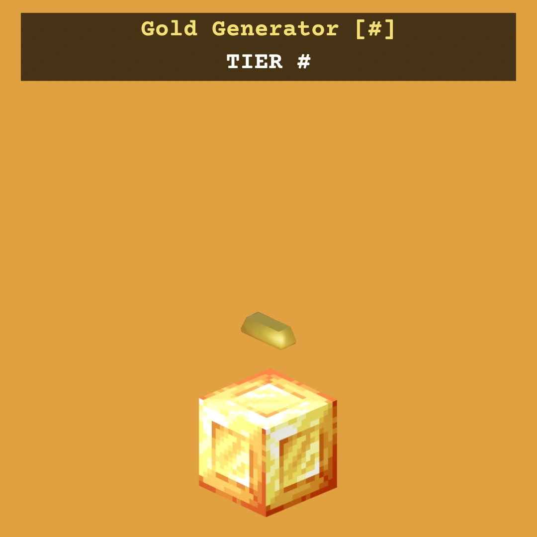 Gold Generator | BedWars Wiki | Fandom