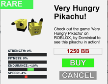 Very Hungry Pikachu! | RO-BOXING Wiki | Fandom