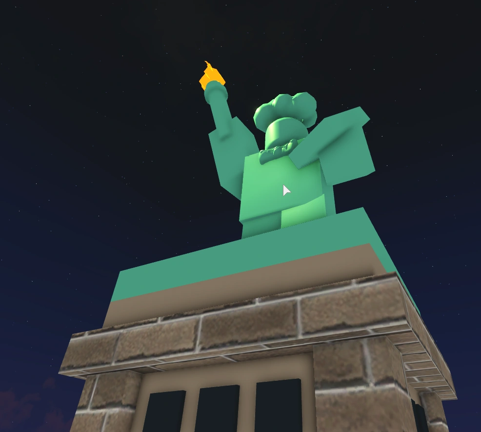 The Statue of Cloud Bloxy | Robloxiapedia | Fandom