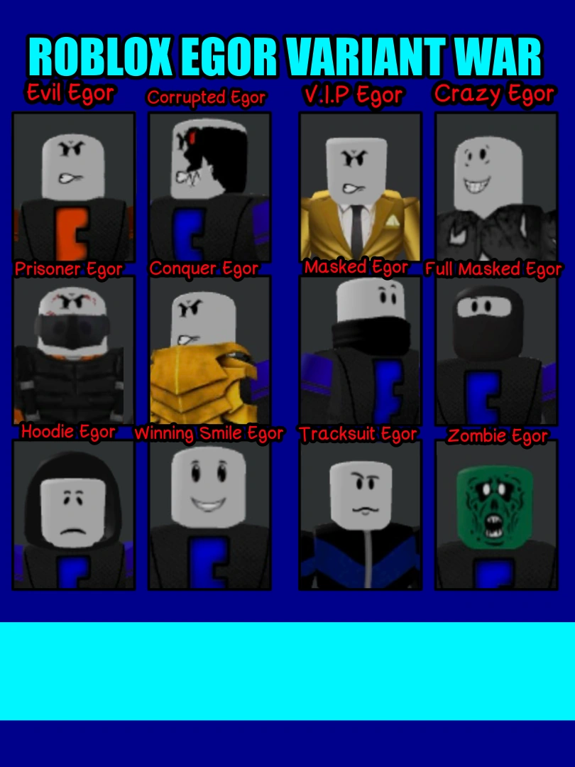 Roblox Egor Variant War | Robloxiapedia | Fandom