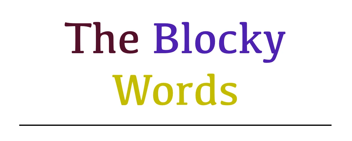 The Blocky Words | Robloxiapedia | Fandom