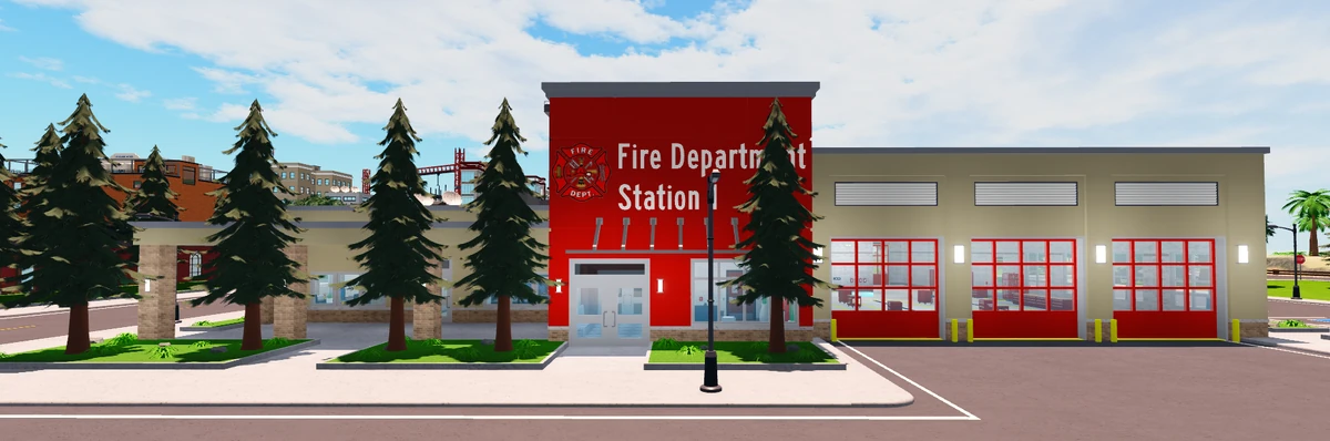 RoCity Fire Station | Robloxiapedia | Fandom