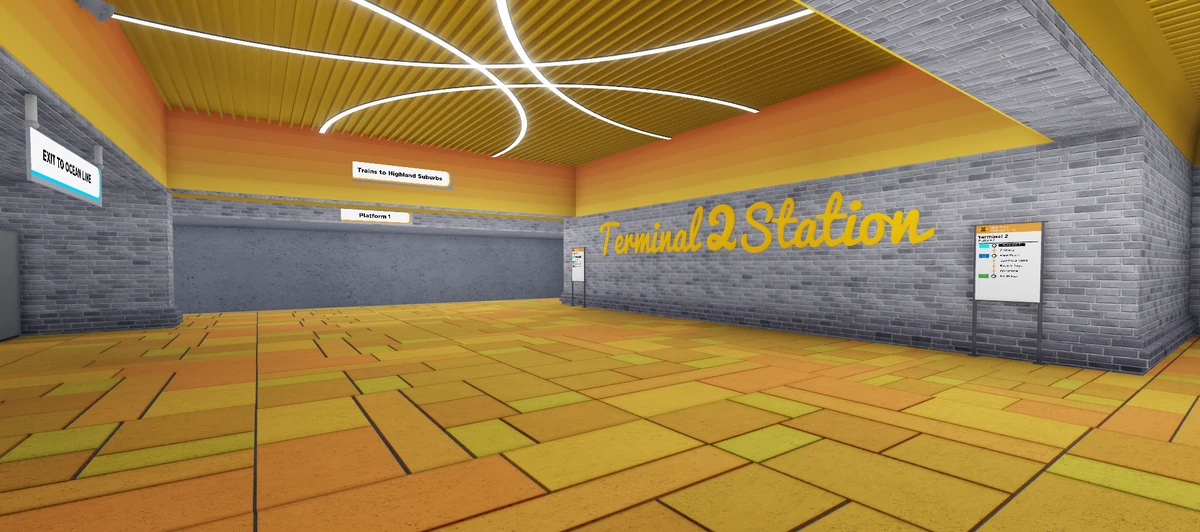 Airport Terminal 2 metro station (West Metro) | Robloxiapedia | Fandom