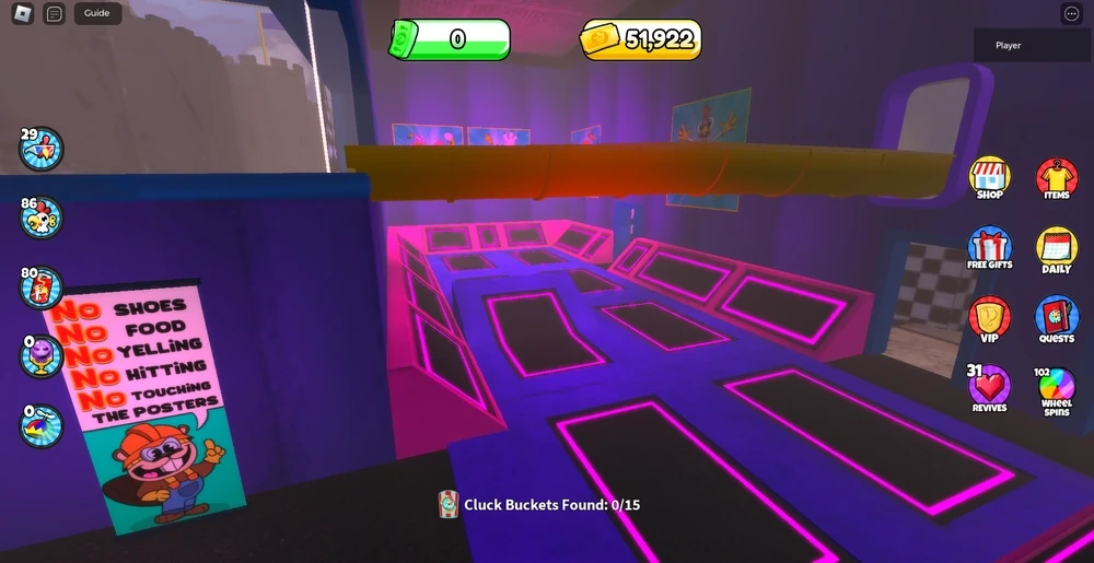 Trampoline Room | Clucky's Wiki | Fandom