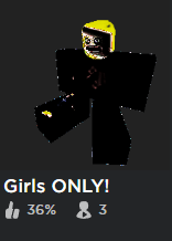 Roblox Girls Only | Roblox Creepypasta Wiki | Fandom