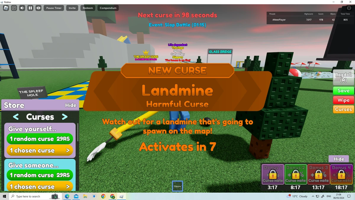 Landmine | Roblox:curse randomizer Wiki | Fandom