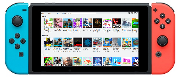 Roblox in switch store