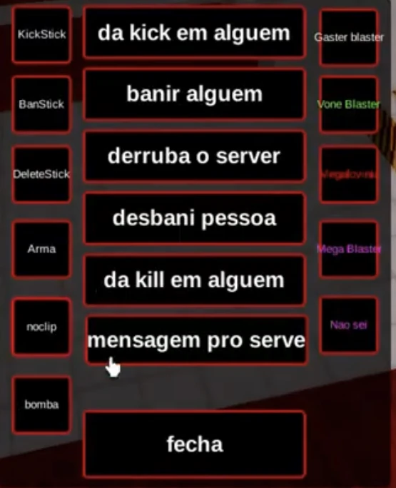 Creator’s GUI | Roblox Lethal ape Wiki | Fandom